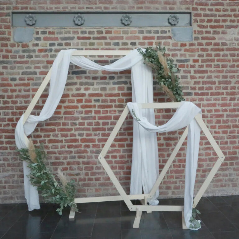 Arche bois clair 130cm - De Bulles à paillettes